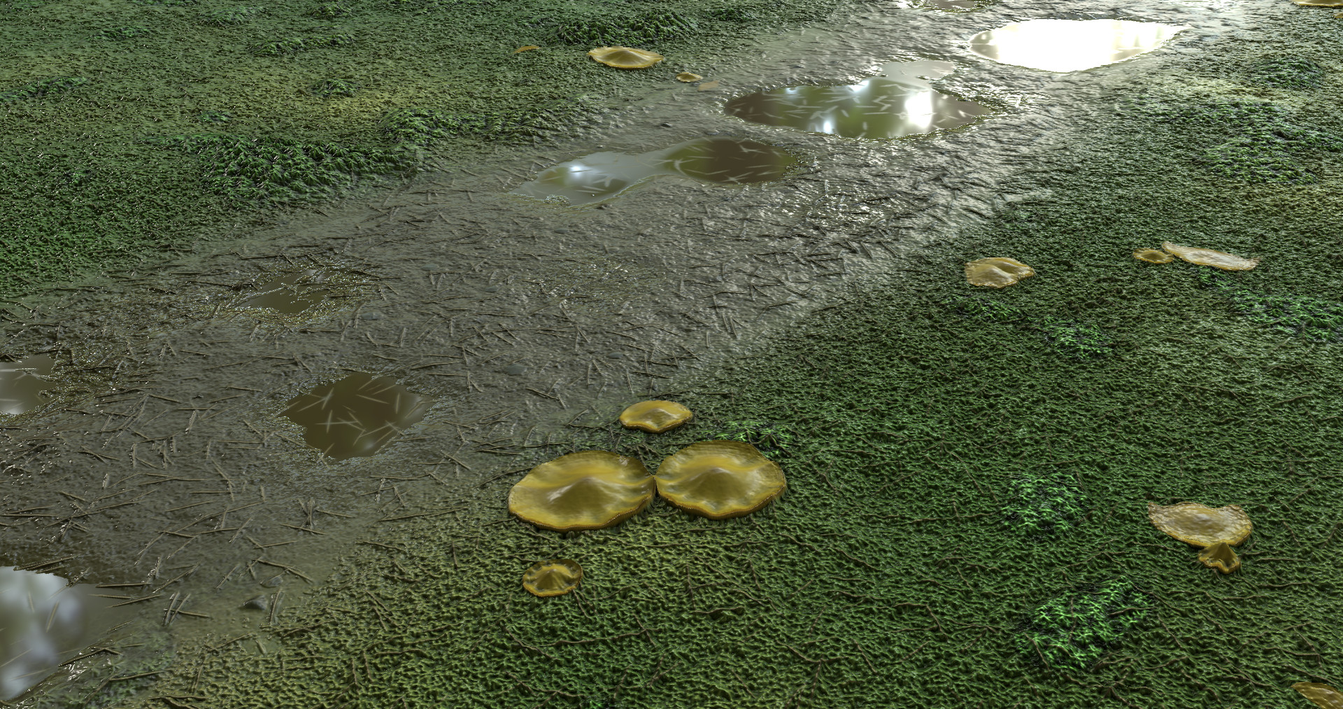 ArtStation - Forest path - Material