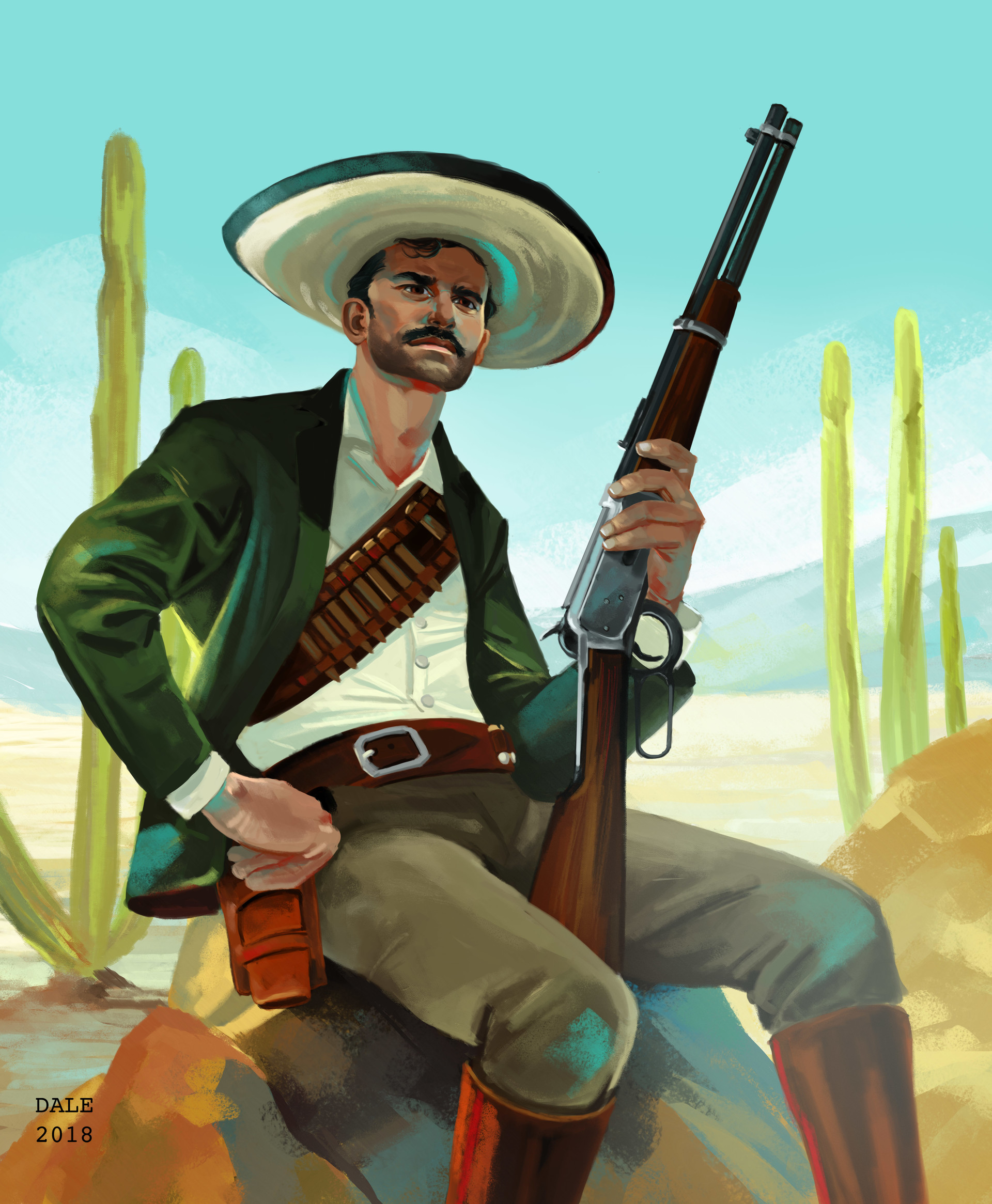 ArtStation - Mexican Revolutionary Soldier