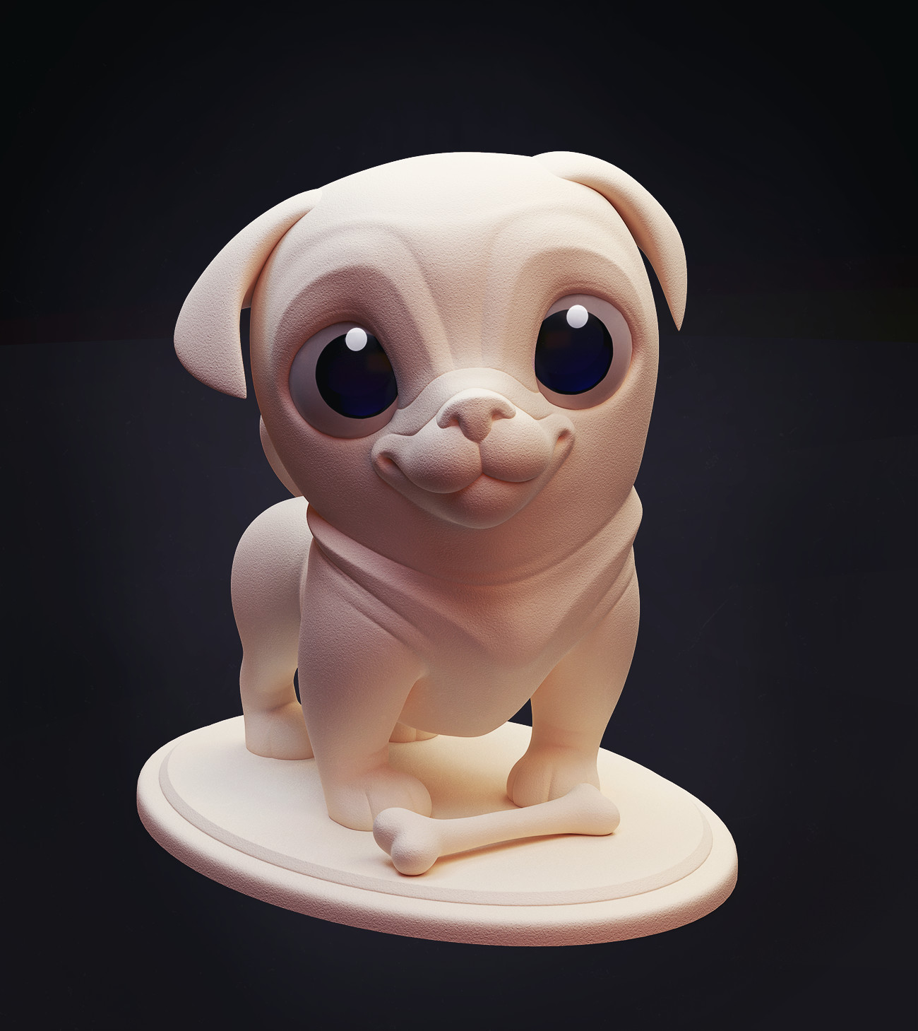 ArtStation - Dog sculpt