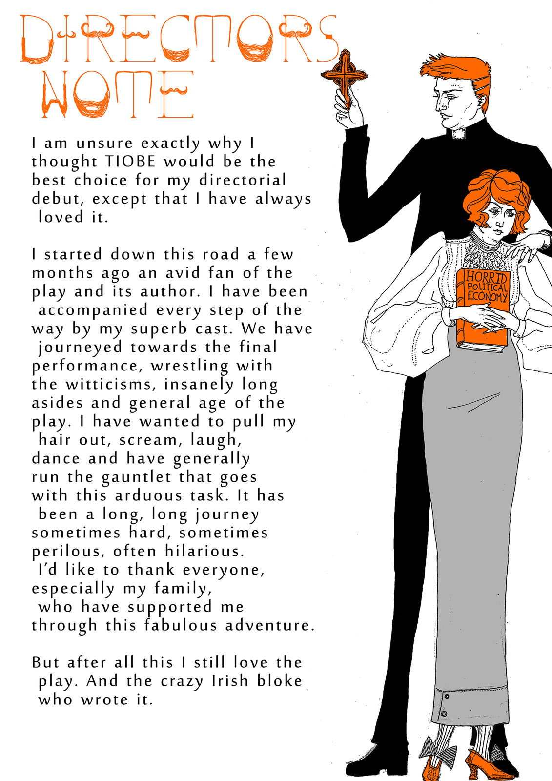 Thomas Pease - The Importance Of being Earnest Promotional Ephemera