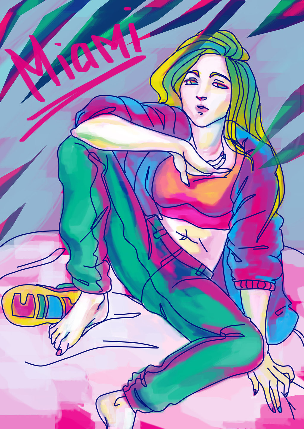 ArtStation - Miami Neon
