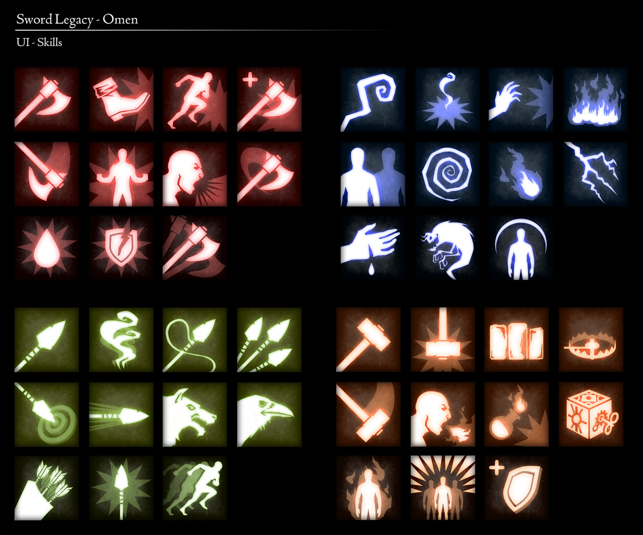 ArtStation - UI - Skills