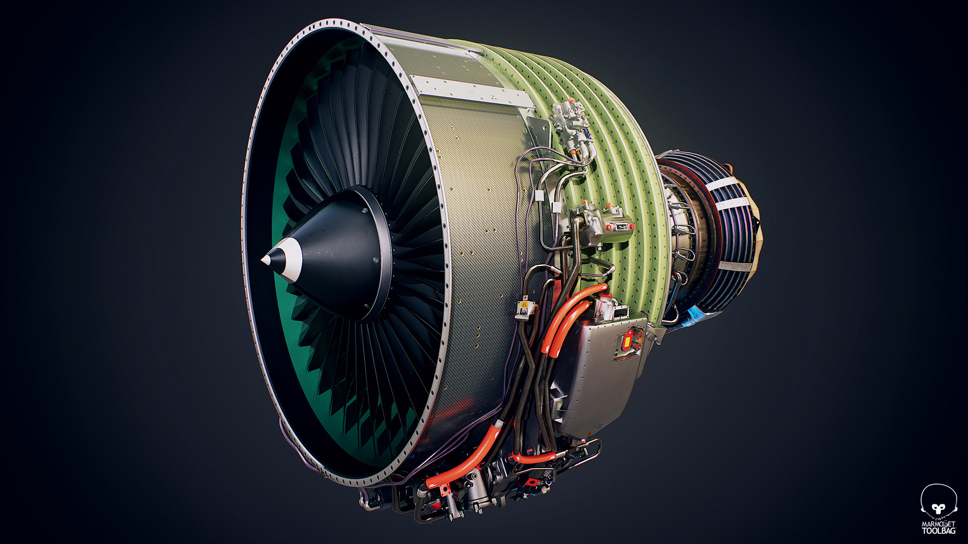 ArtStation - CFM Leap Aircraft Engine