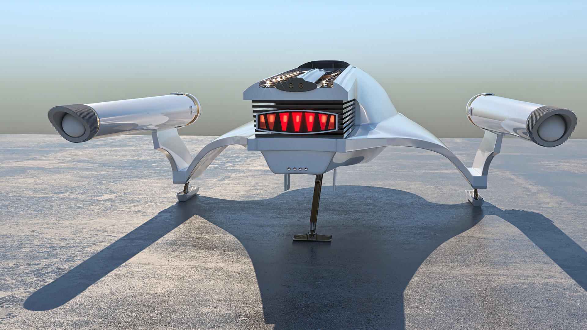 Vance Bergstrom - Matt Jefferies Star Trek TOS Shuttle