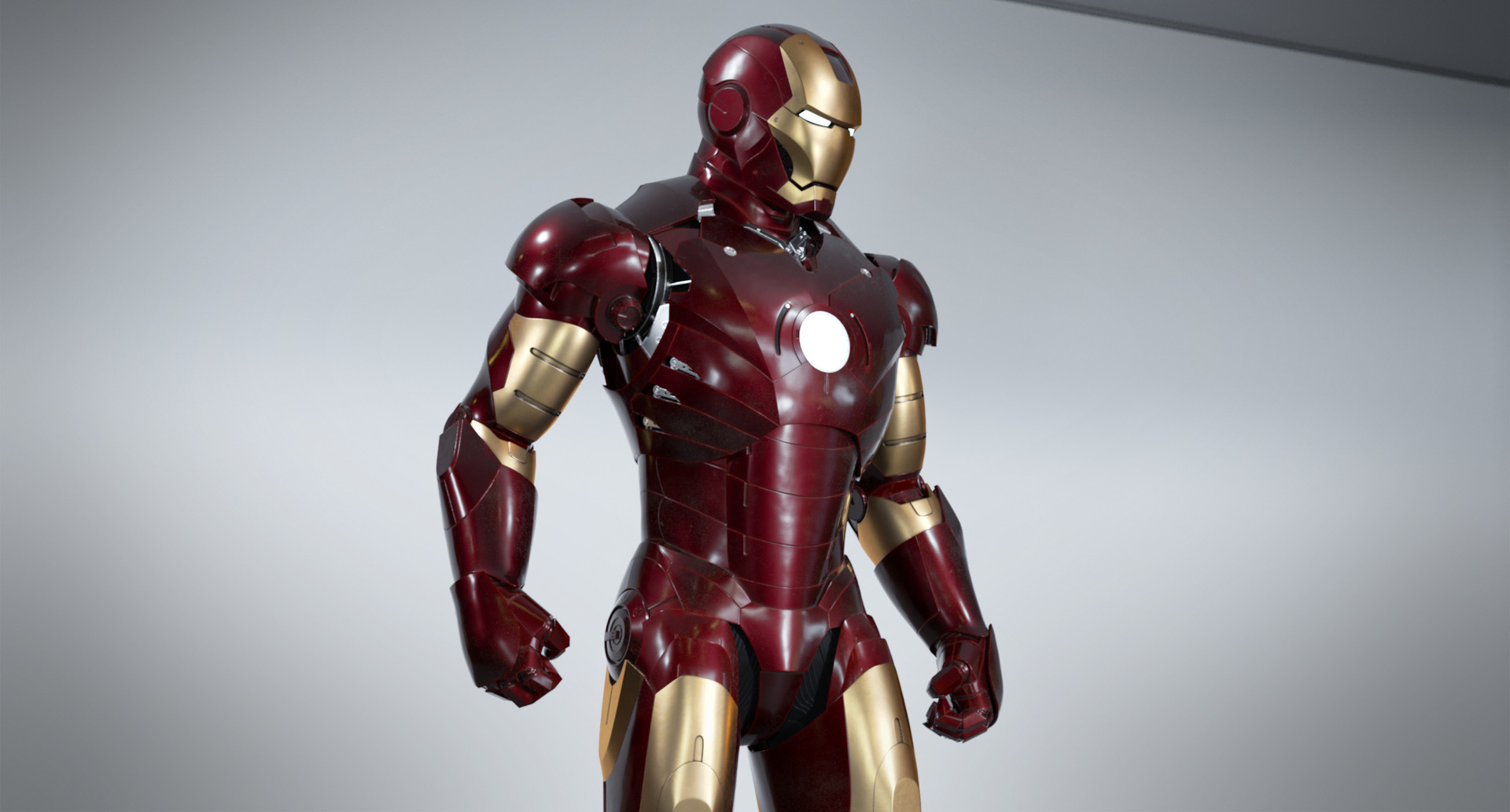 ArtStation - Iron Man Procedural Shading
