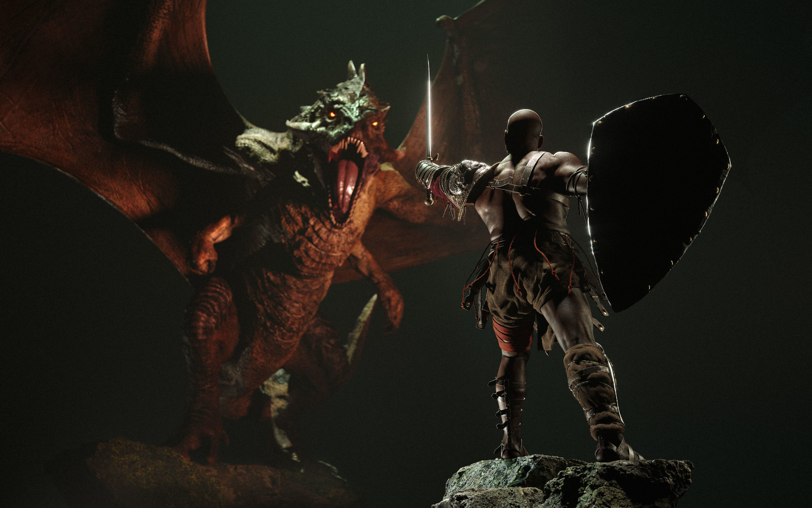 Grant Warwick - Mastering Lighting- Hidden Temple WIP