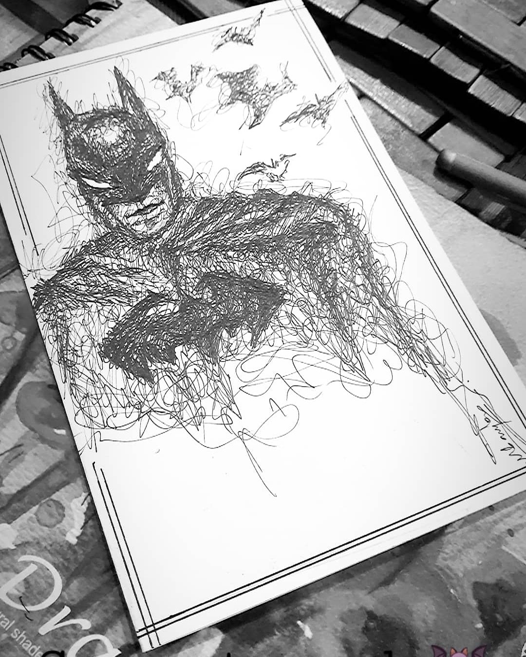 batman scribbler