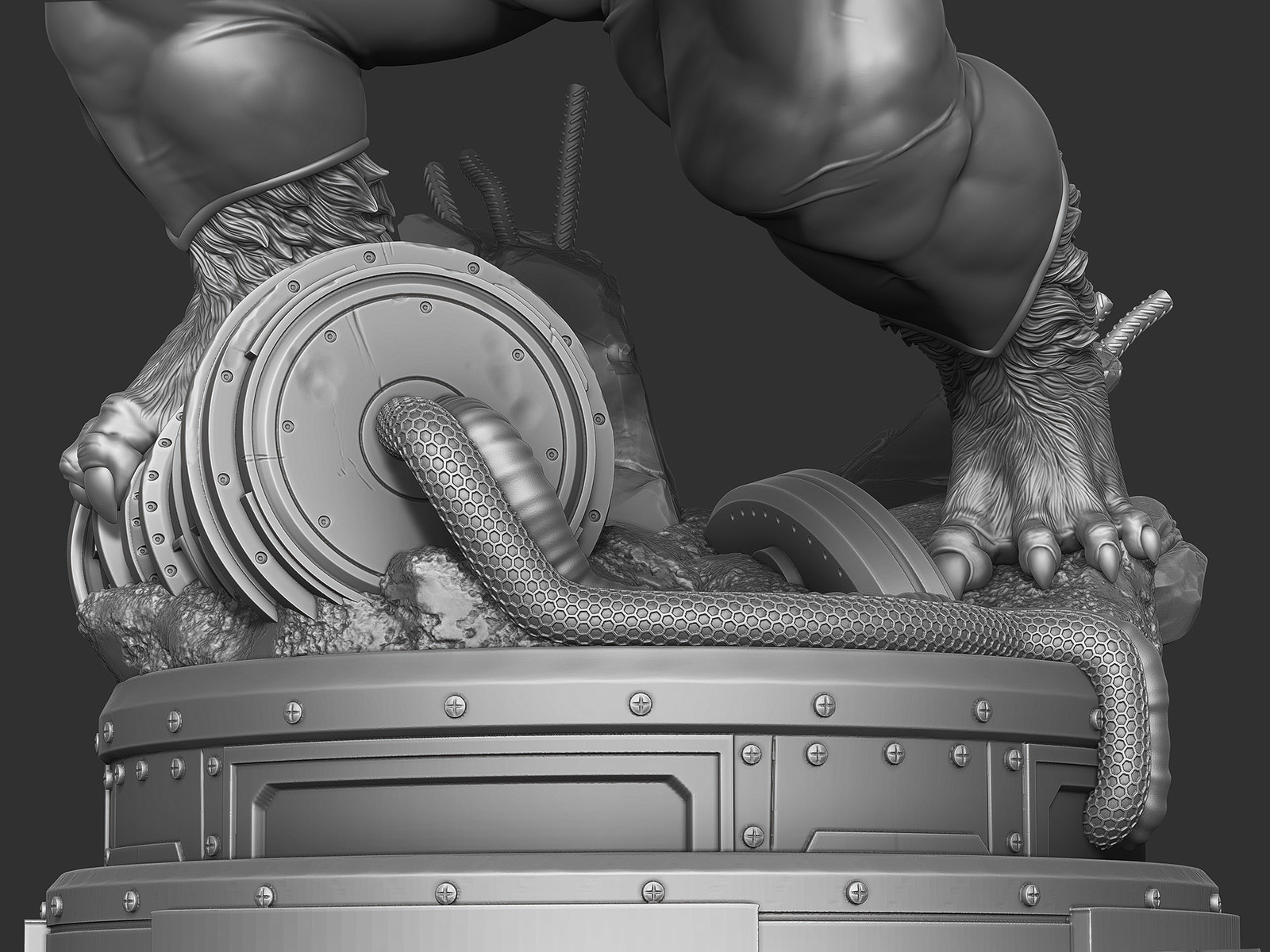 Marcel Nilo - X-Men Beast Collectible Fun Art