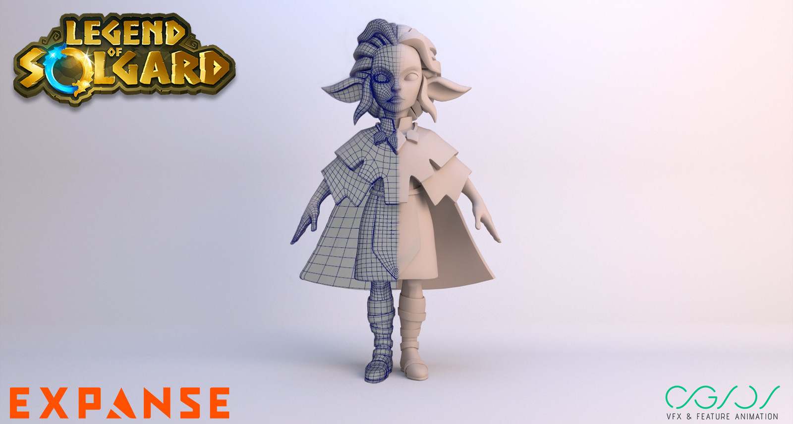 Ruben Roldan - Legend of Solgard - Cloth Retopology