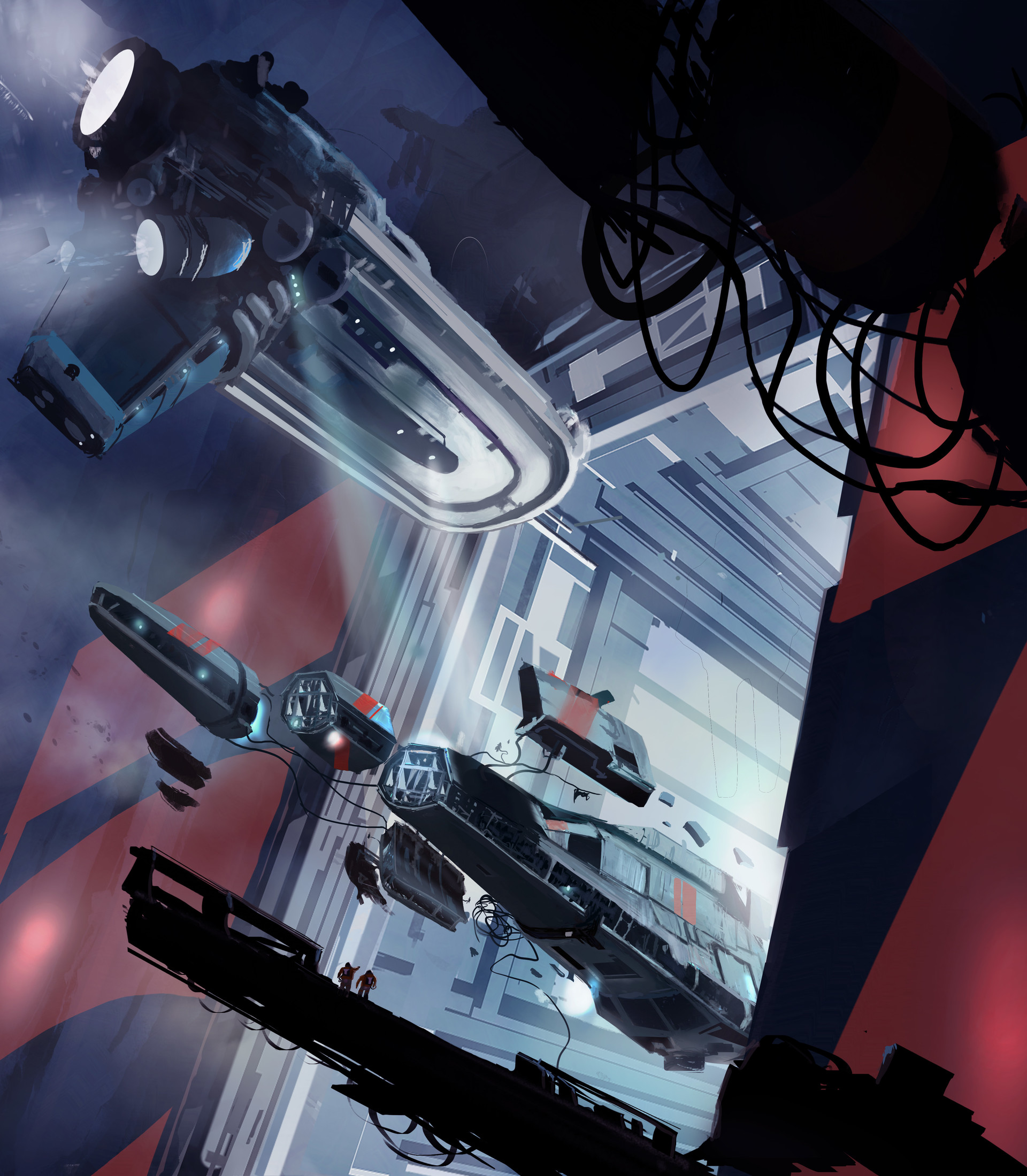 ArtStation - space garage