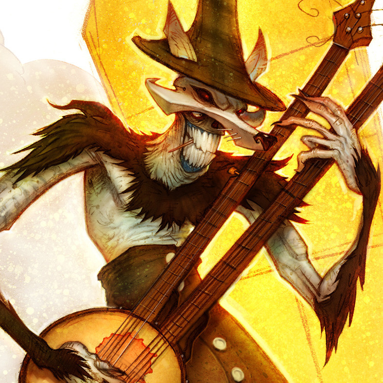 ArtStation - The Foot-Gobblin' Goblin and The Nightmare Bear