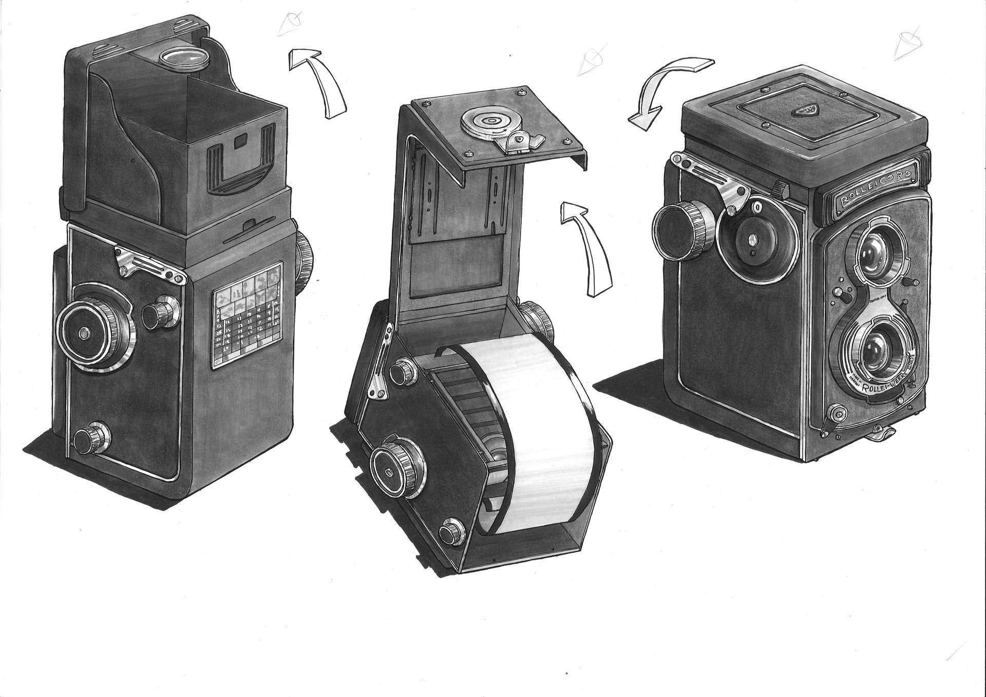 Twin Lens Reflex Camera Diagram | ppgbbe.intranet.biologia.ufrj.br