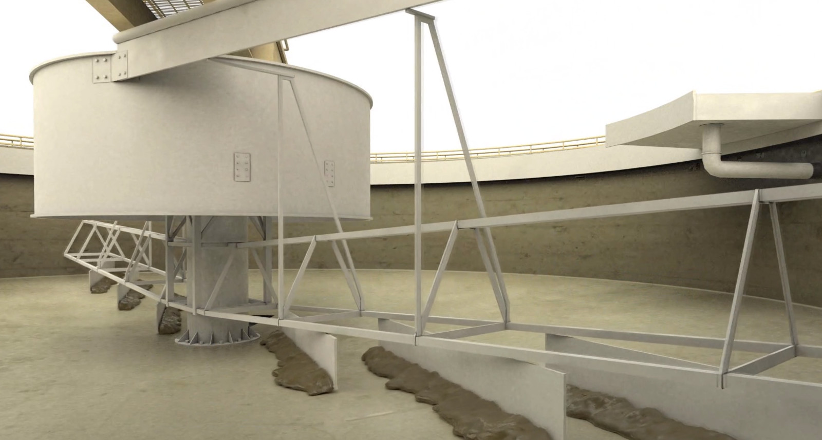 saVRee 3D - Circular Primary Clarifier