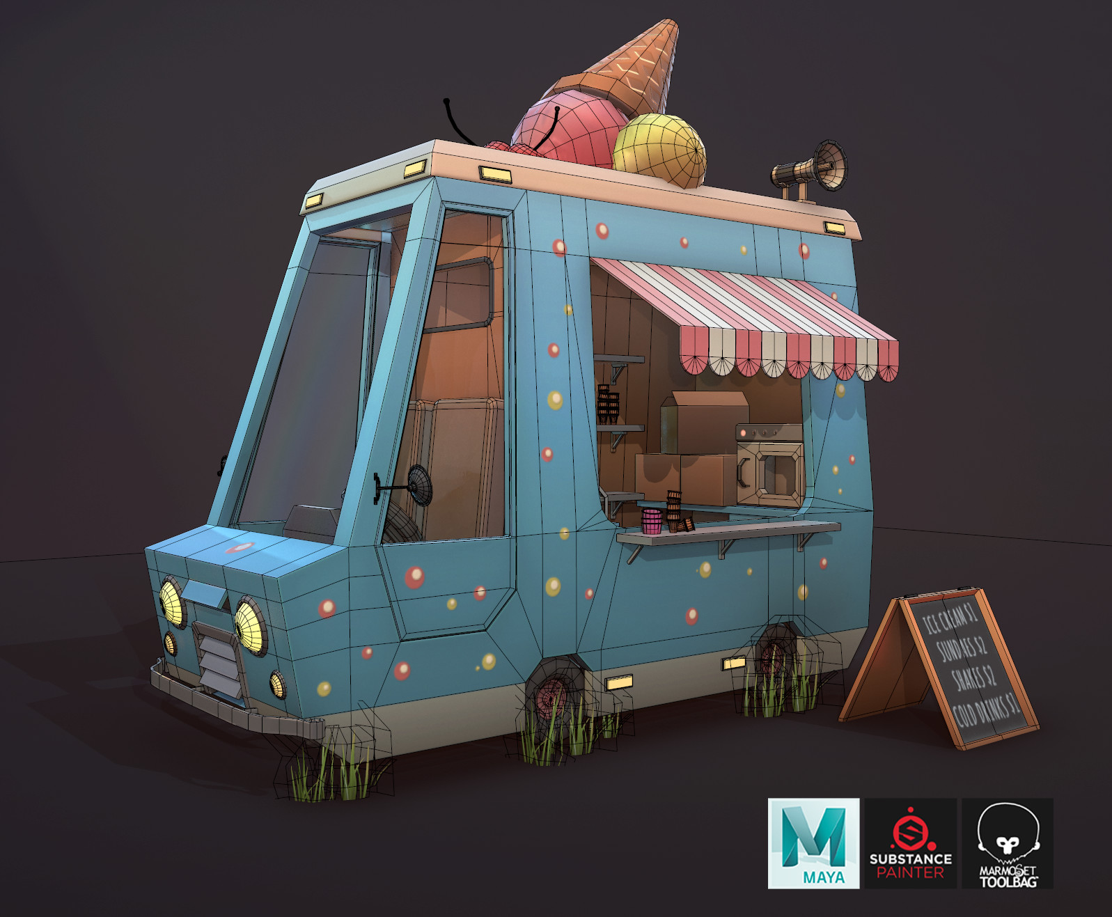 Annie Åberg - One Day Challenge - Ice Cream Truck