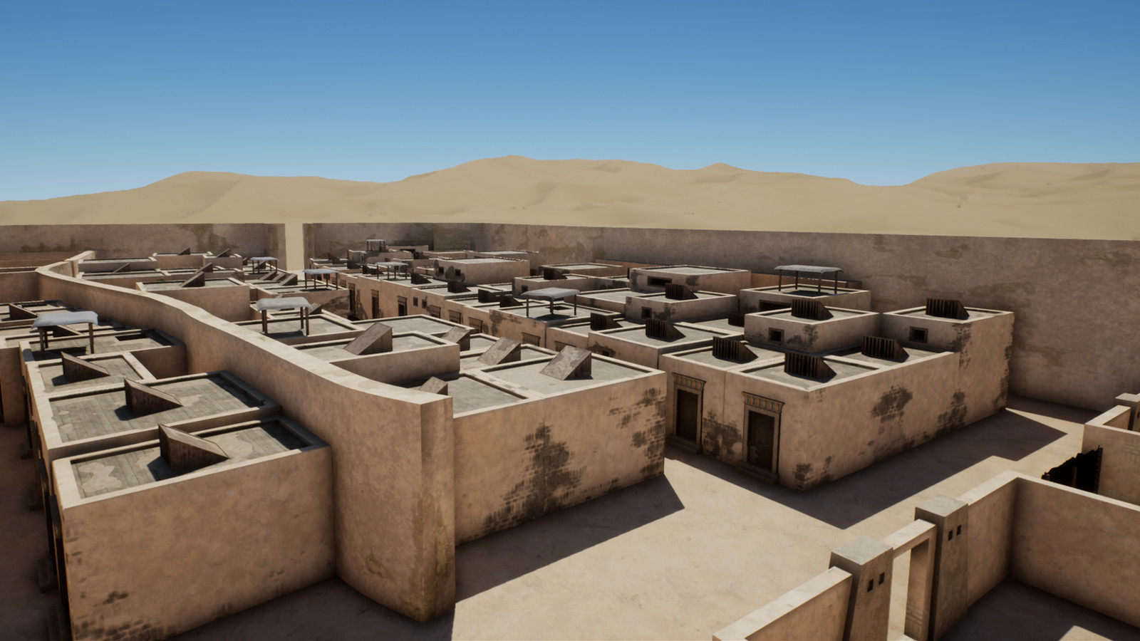 Gabor Olah - Ancient Egypt village