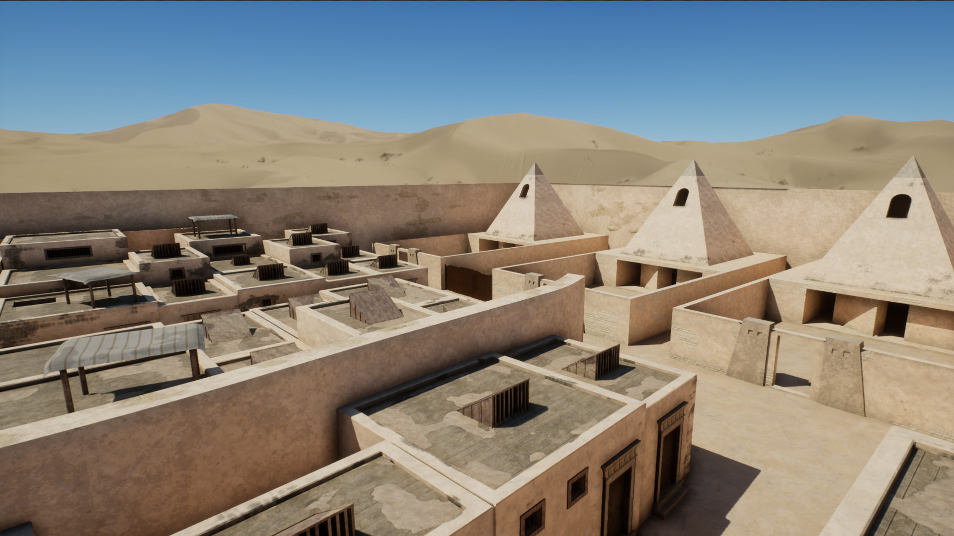 Gabor Olah - Ancient Egypt village