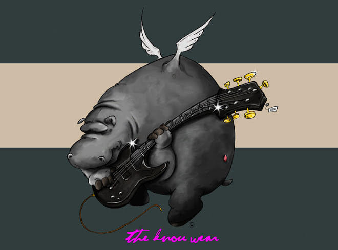 ArtStation - 2D hippo illustration