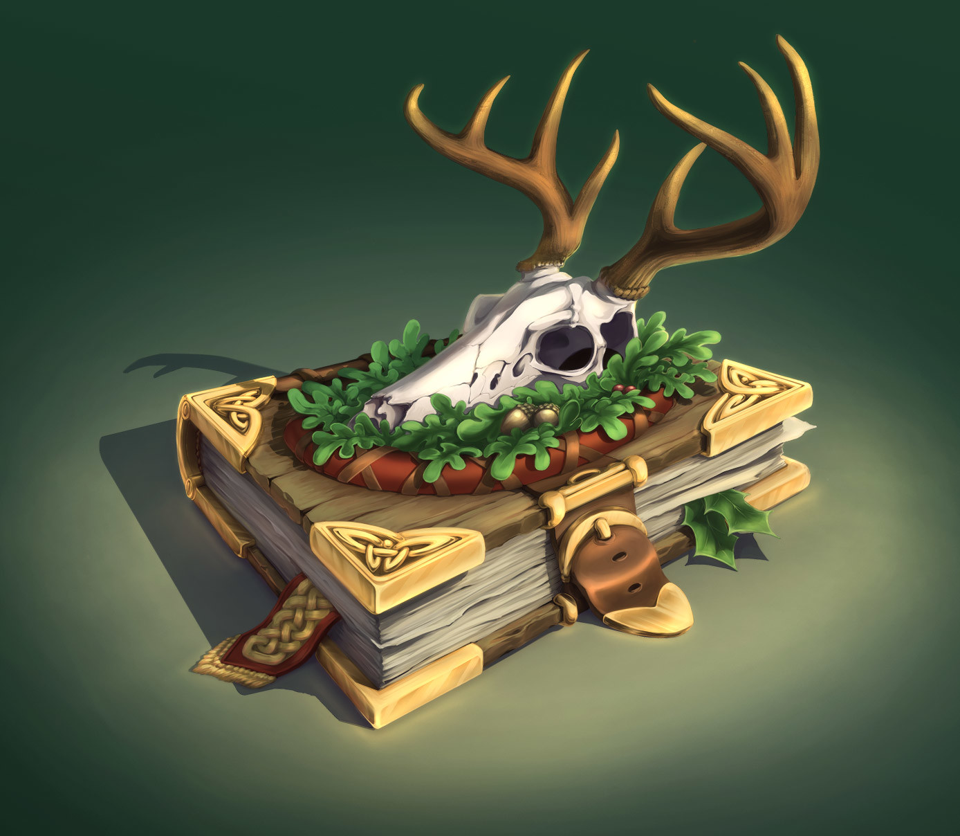 ArtStation - Druid Book