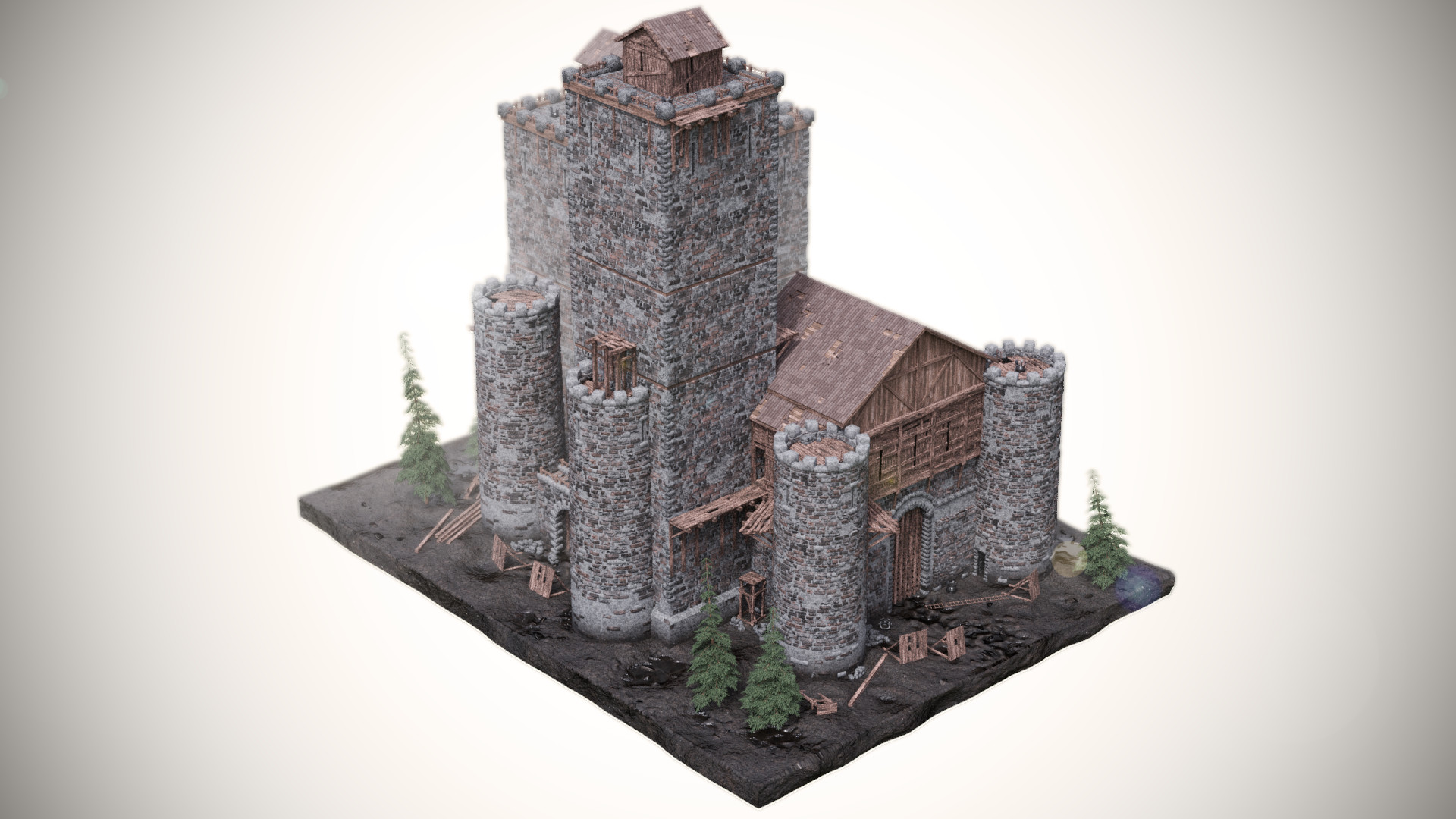 Jonathan Giguère - Medieval Castle Environment