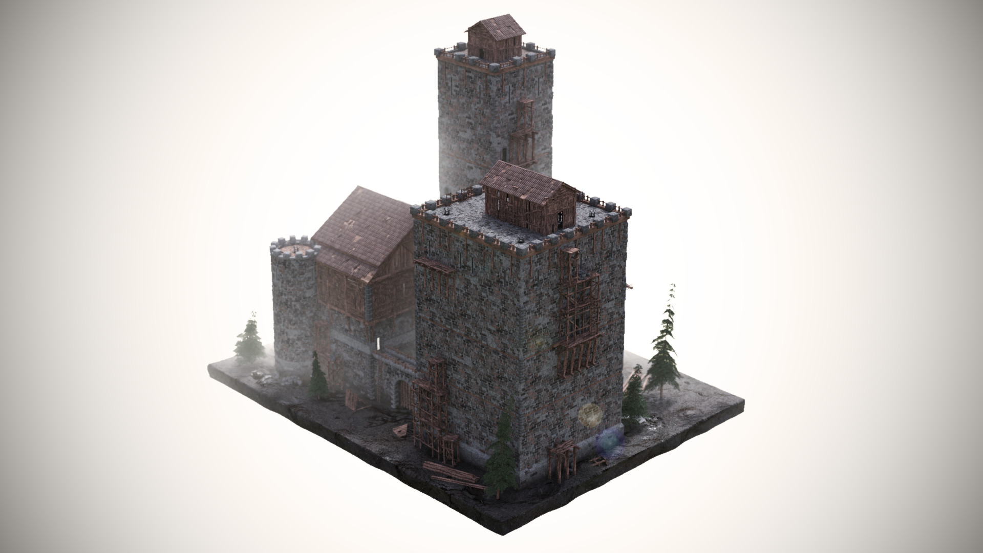 Jonathan Giguère - Medieval Castle Environment