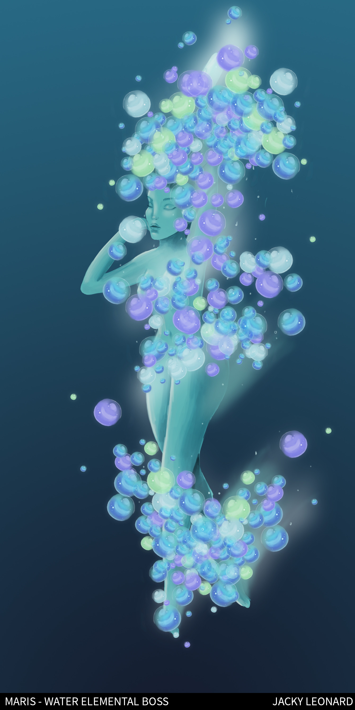 ArtStation - Water Elemental Boss