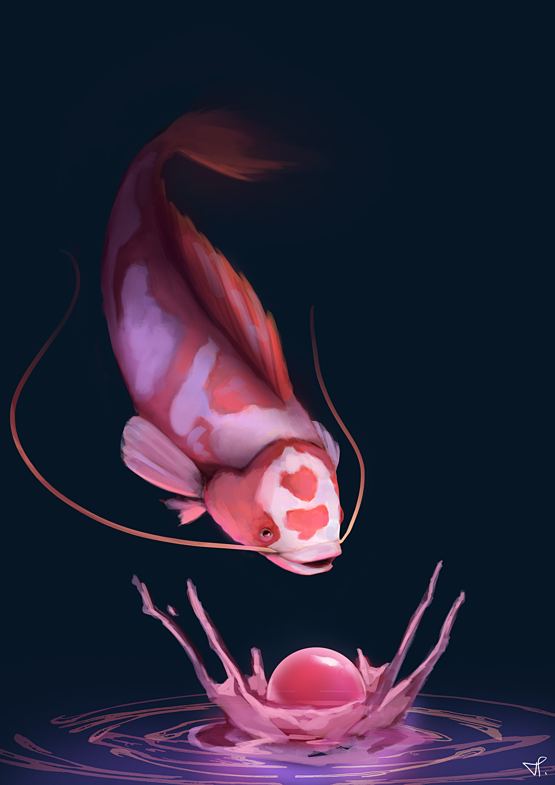 ArtStation - Japanese Carp
