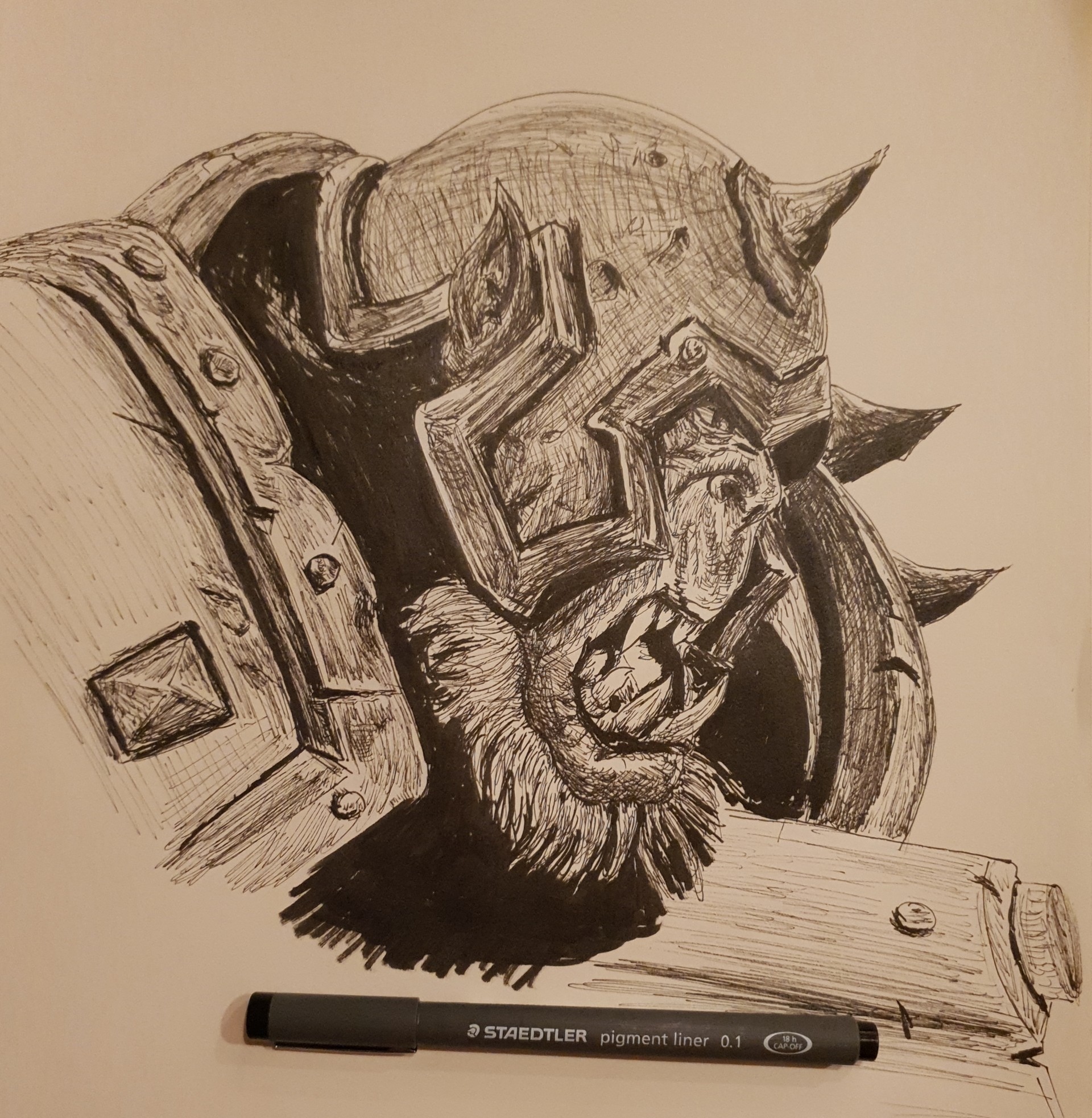 ArtStation - Orc warcraft