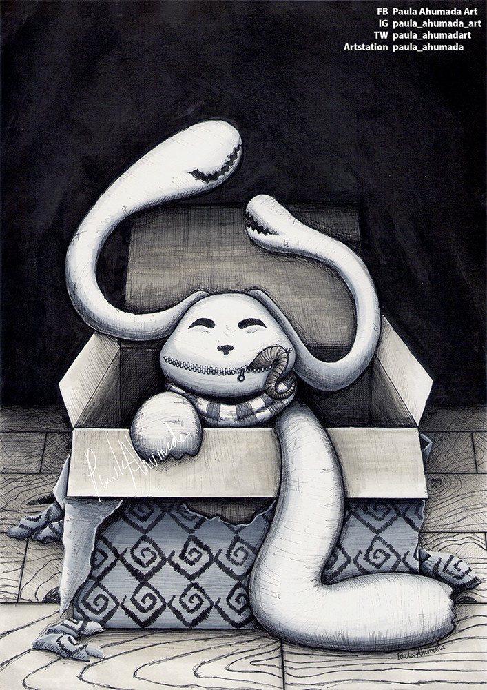 ArtStation - Creepy bunny