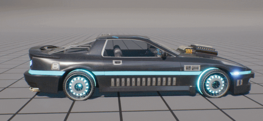 cyberpunk car customization