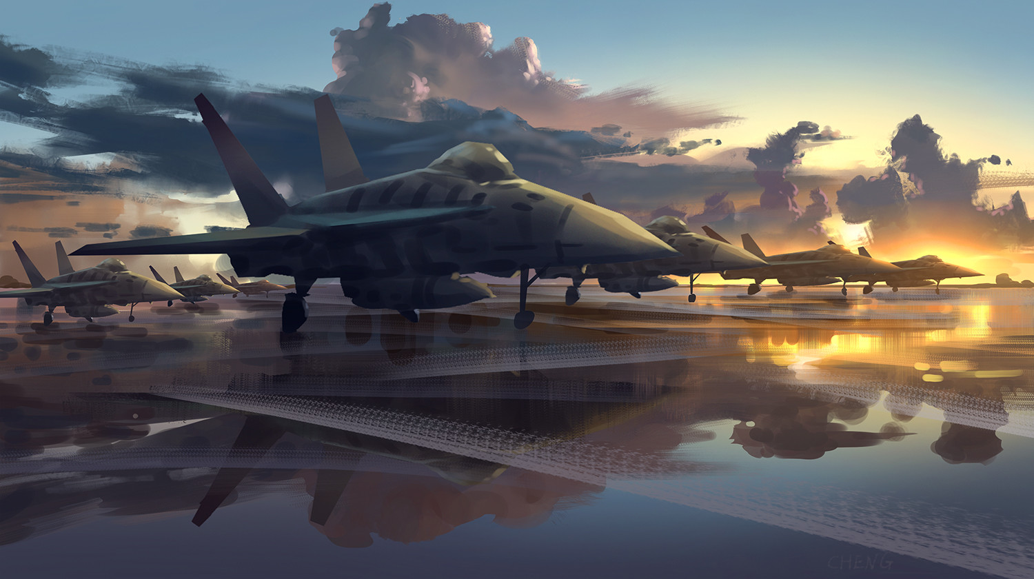 Dieselpunk Flying Boat by West Tyler : ImaginaryAviation