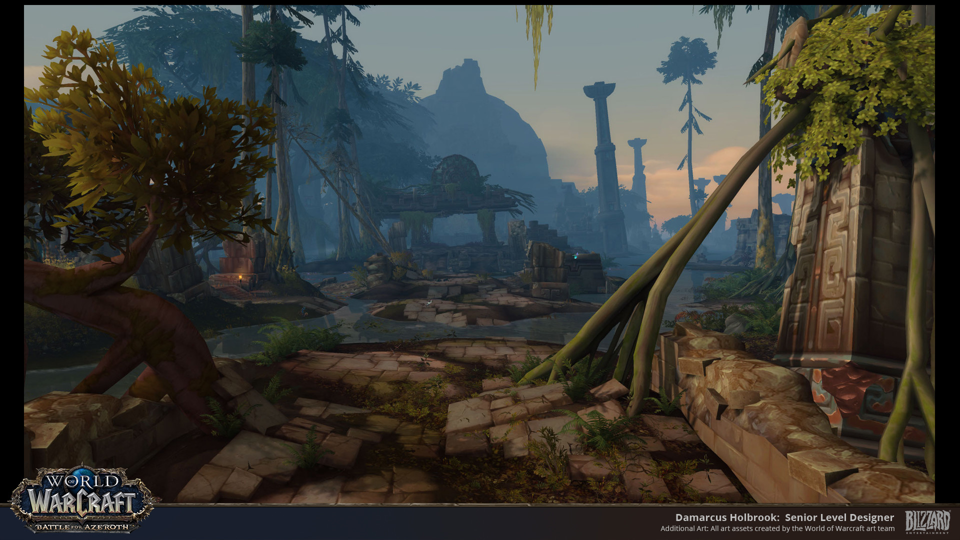 Damarcus Holbrook - Nazmir world Building: Battle for Azeroth World of ...