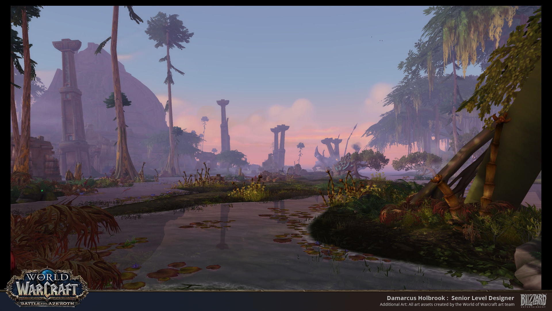 Damarcus Holbrook - Nazmir world Building: Battle for Azeroth World of ...