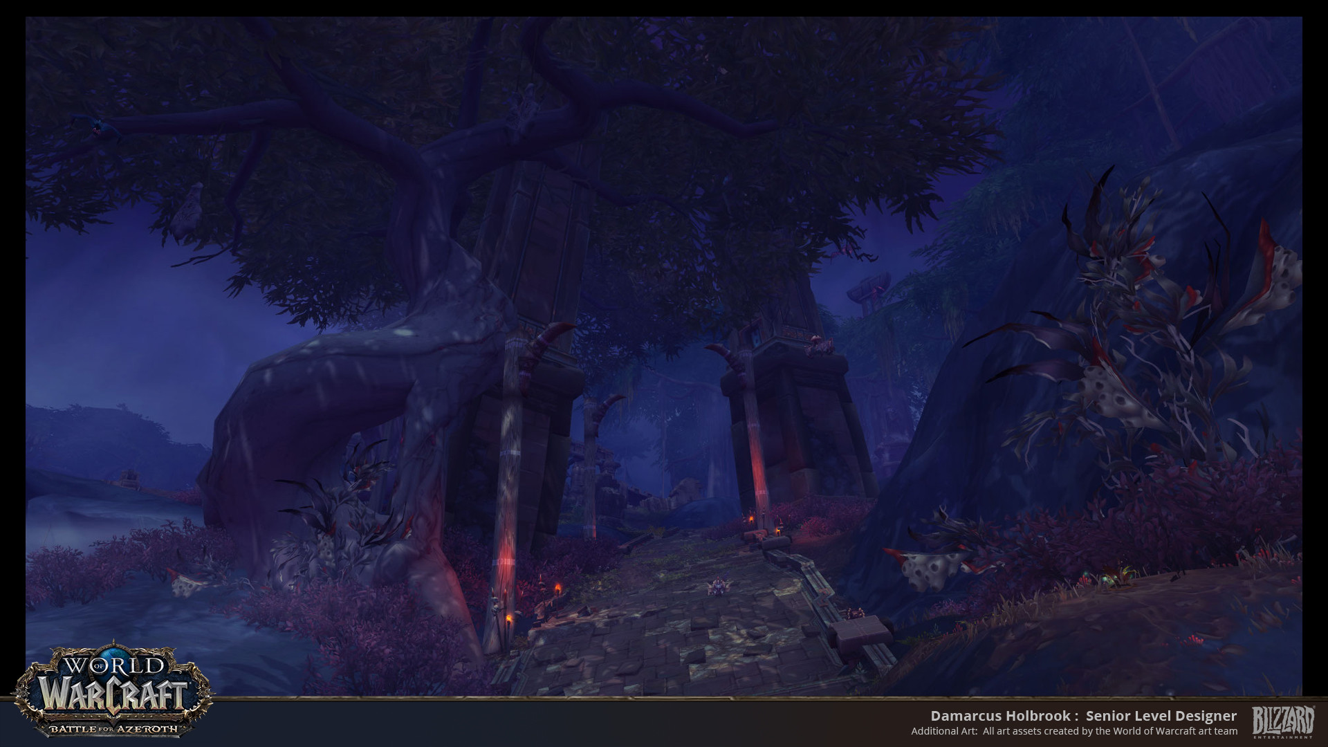 Damarcus Holbrook - Nazmir world Building: Battle for Azeroth World of ...