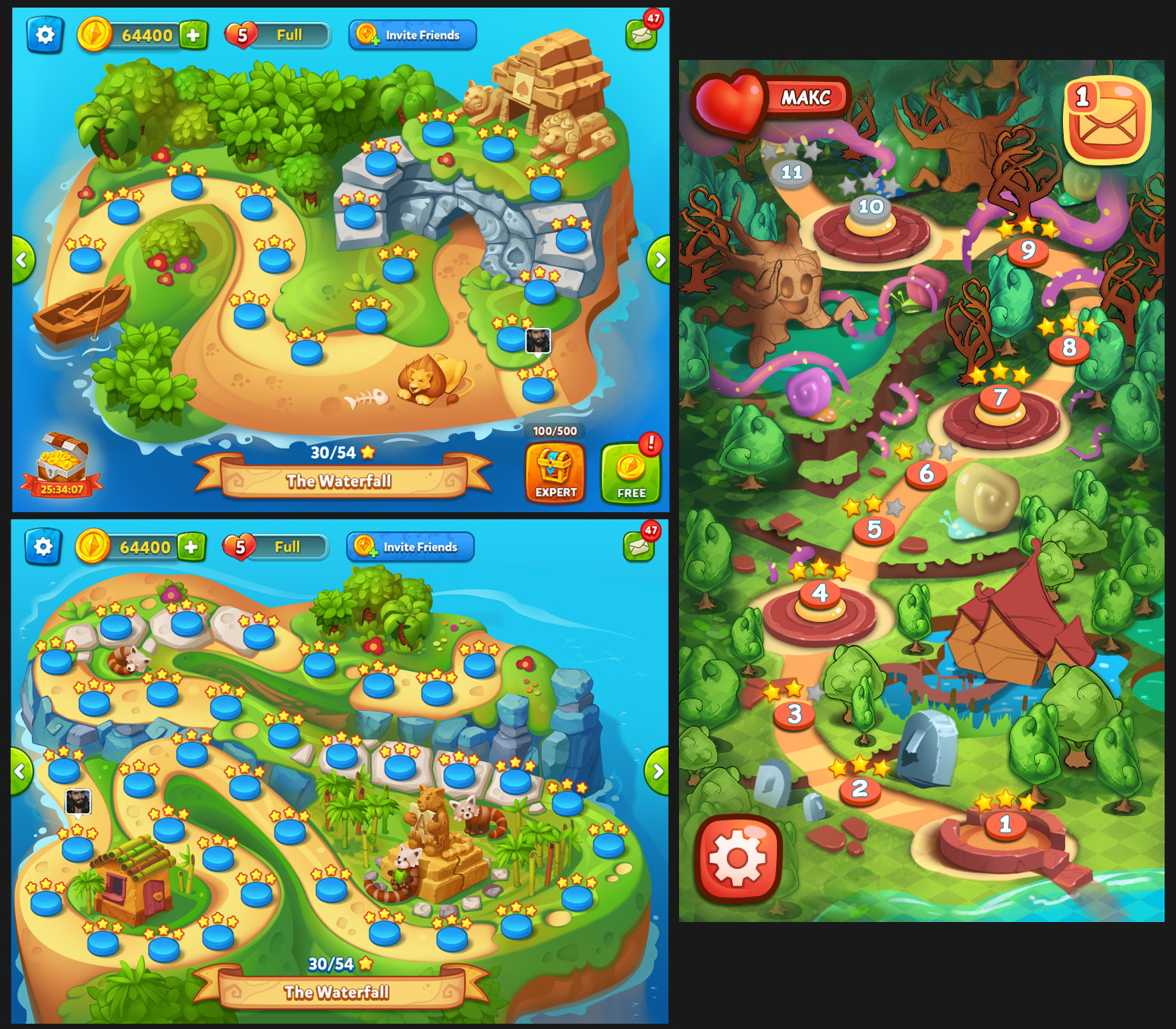 ArtStation - Game maps and BG