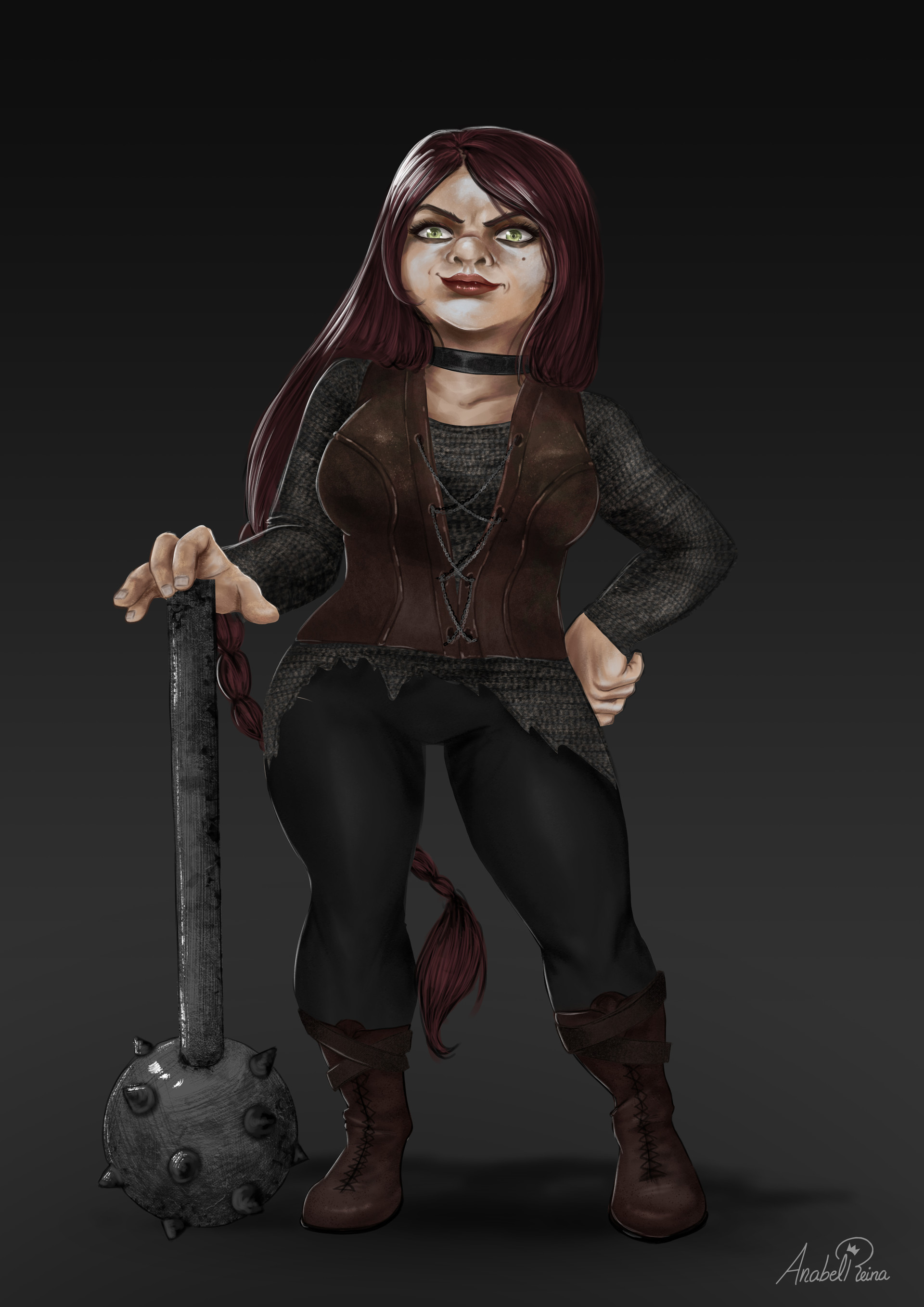 ArtStation - Female Basic Dwarf