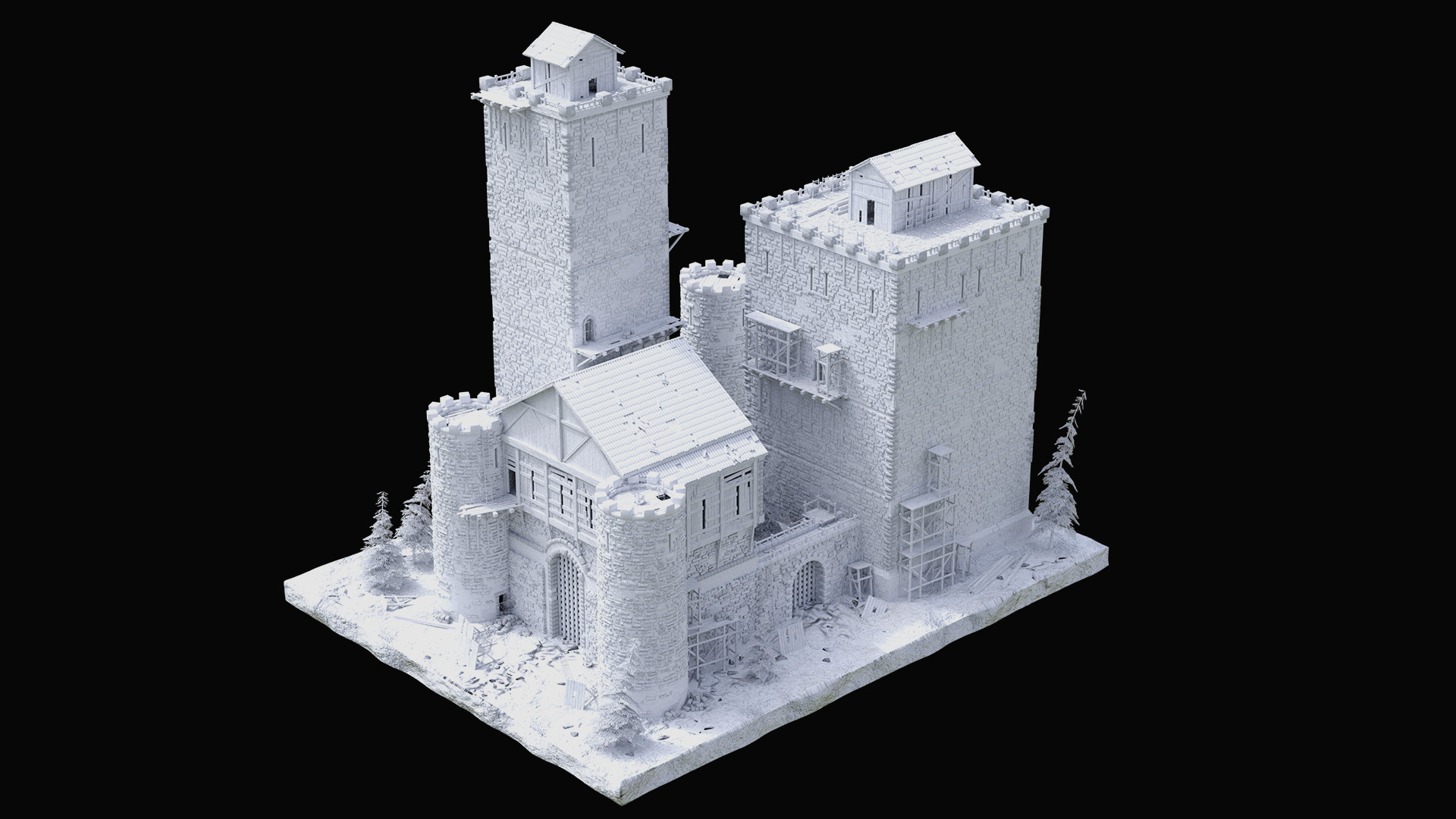 Jonathan Giguère - Medieval Castle Environment