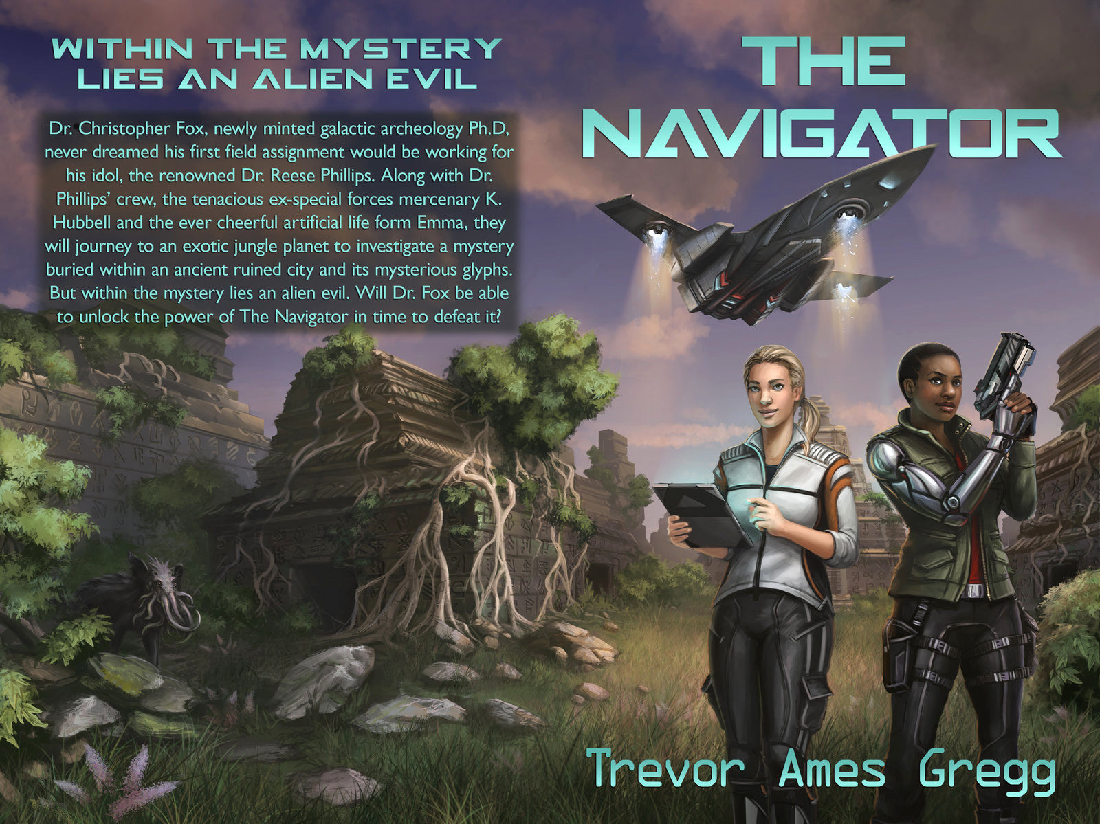 ArtStation - Commission - THE NAVIGATOR Book Cover