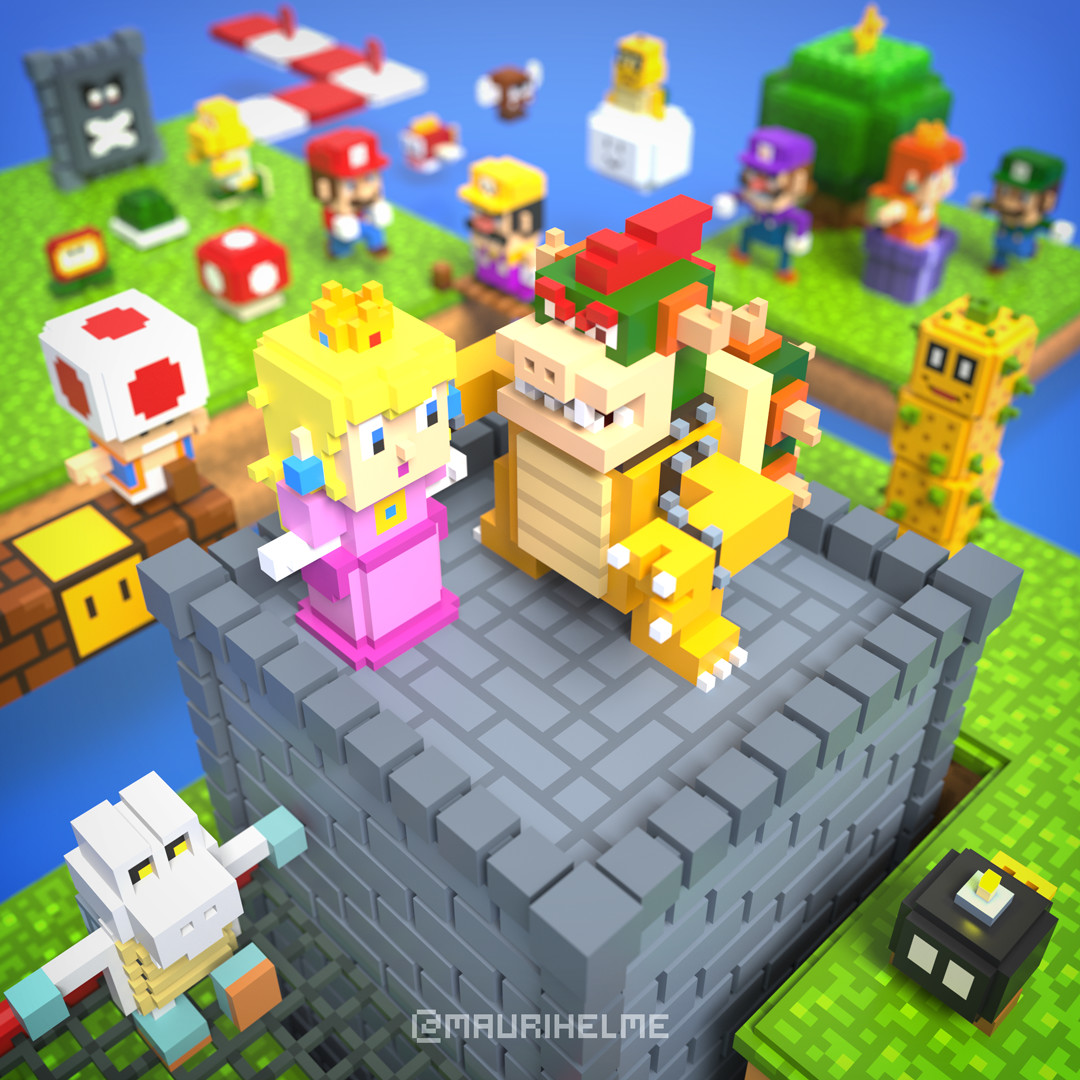 Mauri Helme - Super Mario Voxel