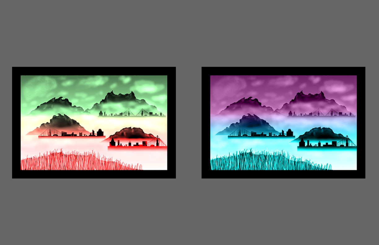 ArtStation - Harbor Color Study