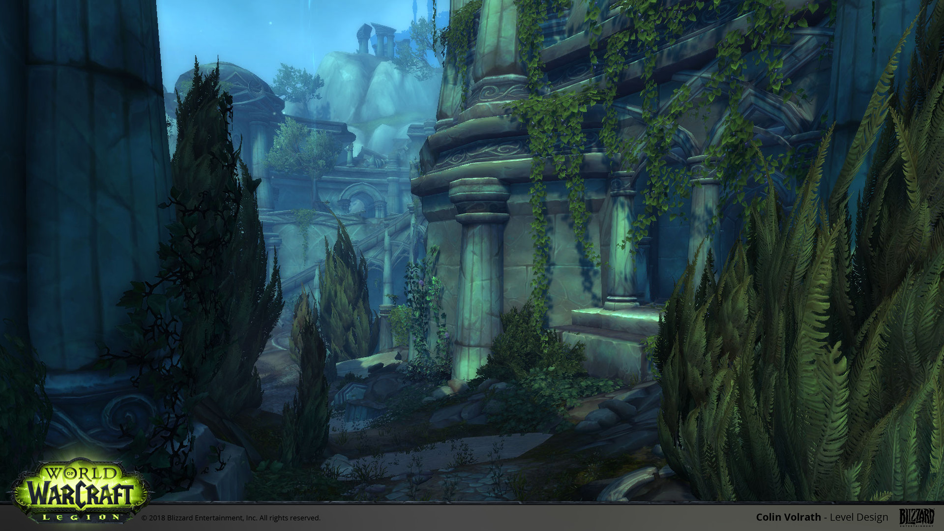 Colin Volrath - Azsuna - World of Warcraft - Legion - Level Design