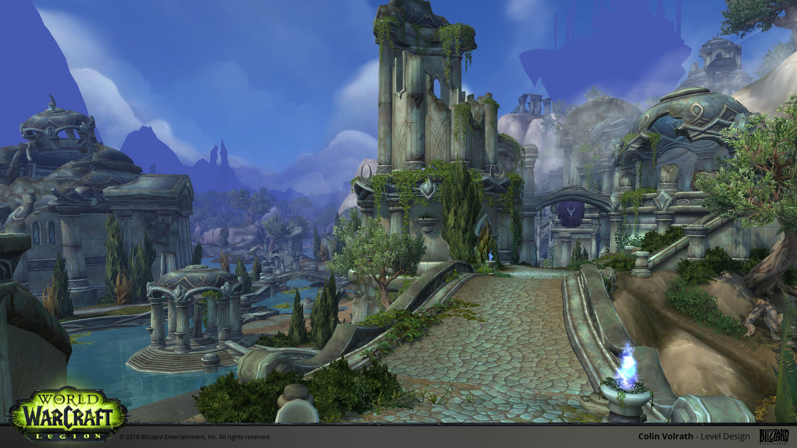 Colin Volrath - Azsuna - World of Warcraft - Legion - Level Design