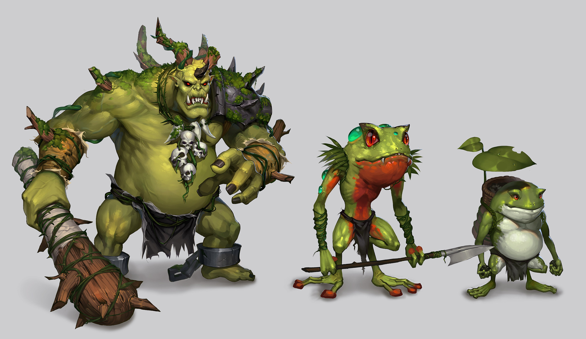ArtStation - Swamp Monsters