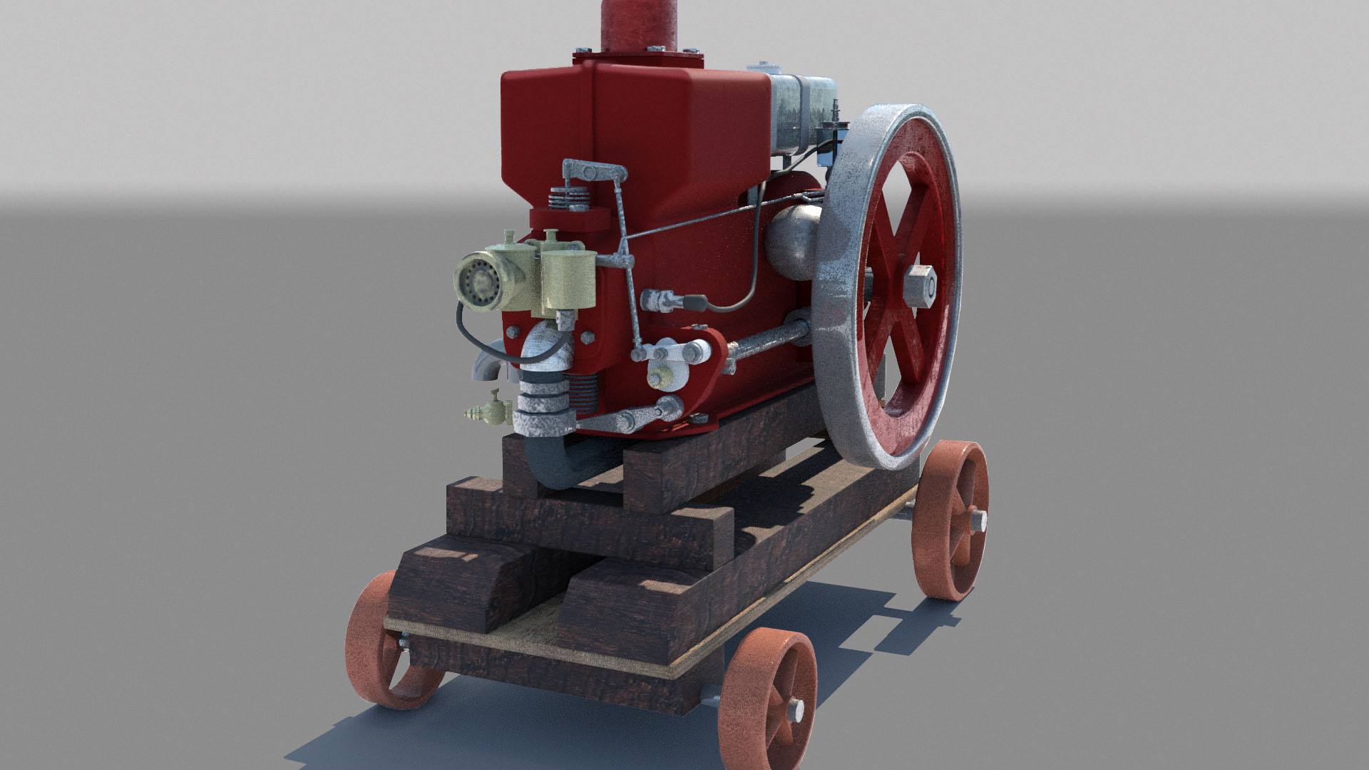 ArtStation - Deutz Stationary Engine