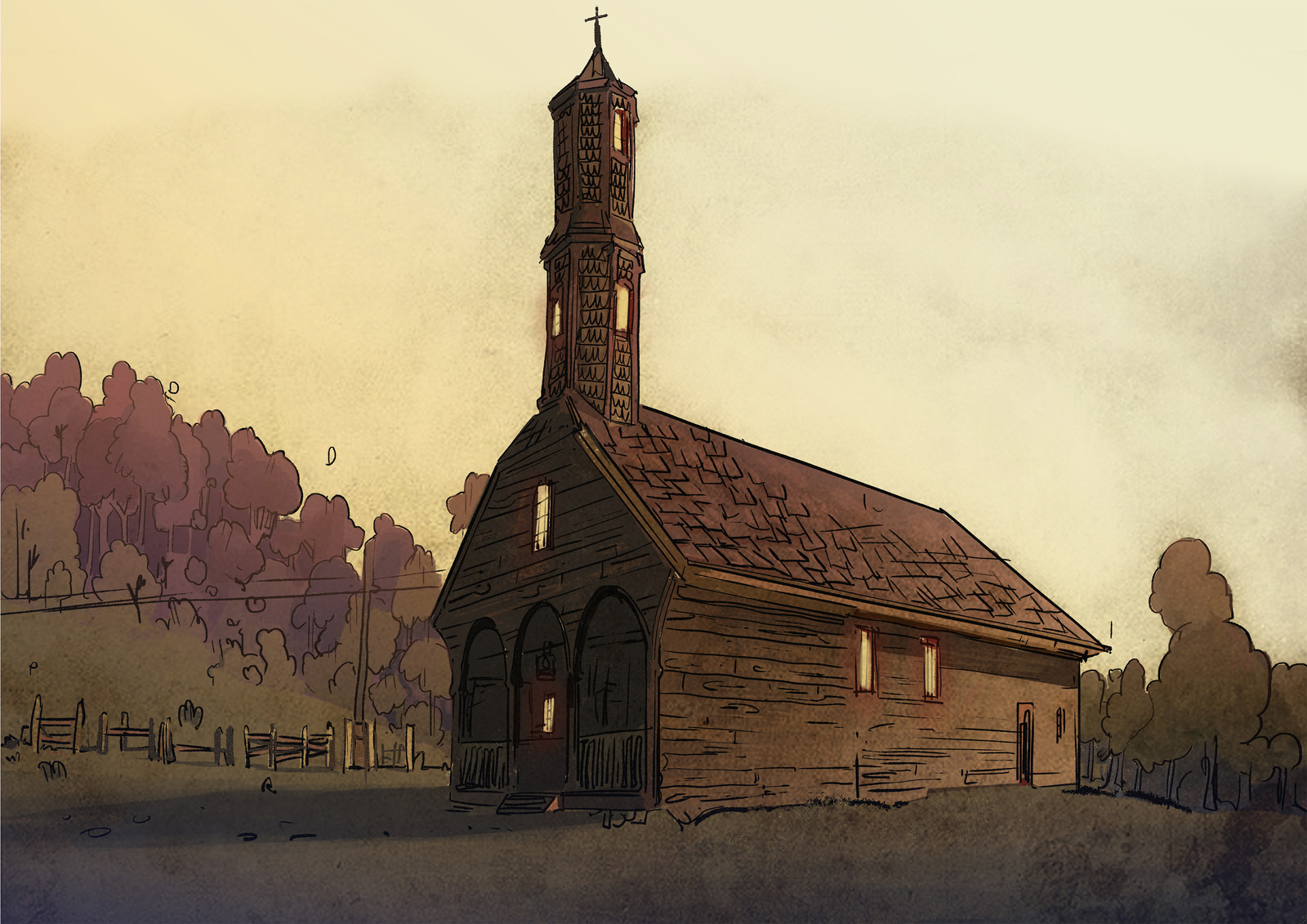 Gabo Ibarra Nuñez - Cartoon Backgrounds 1