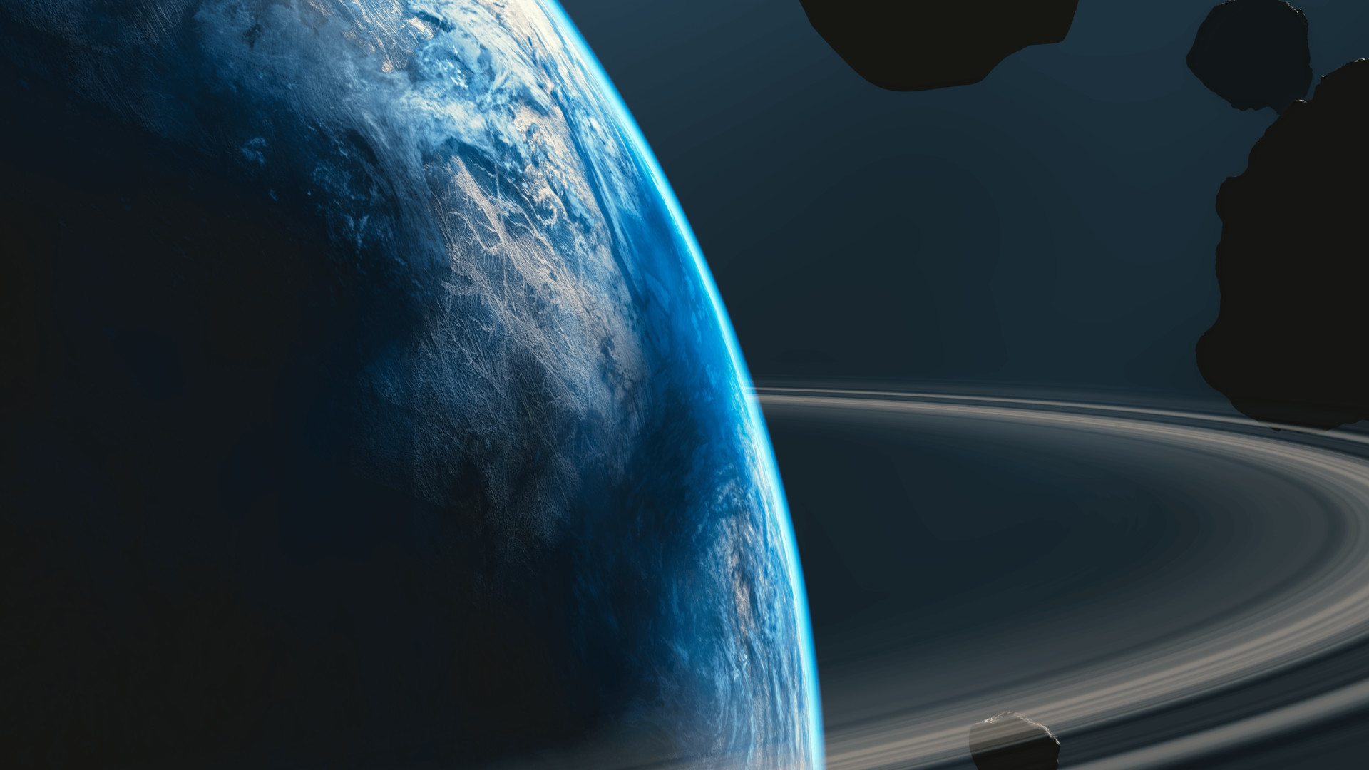 ArtStation - Planet Close Up