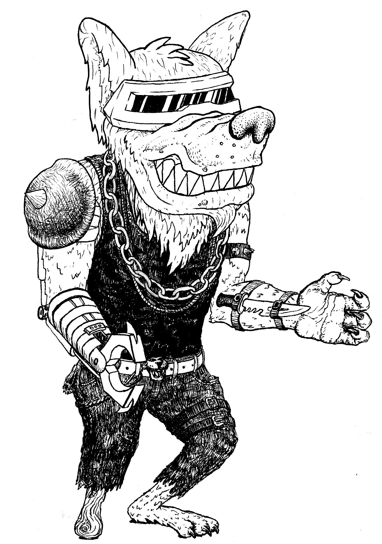 ArtStation - Space Wolf