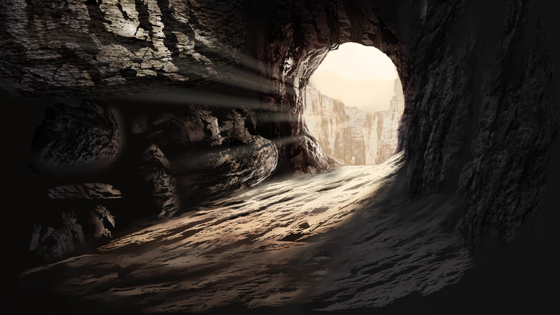 ArtStation - Cave Path