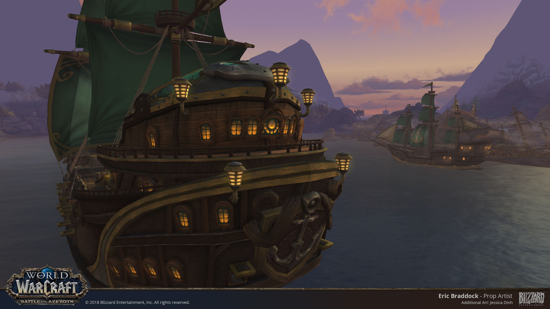 Eric Braddock - Kul Tiras/Proudmoore Ships - World of Warcraft: Battle ...