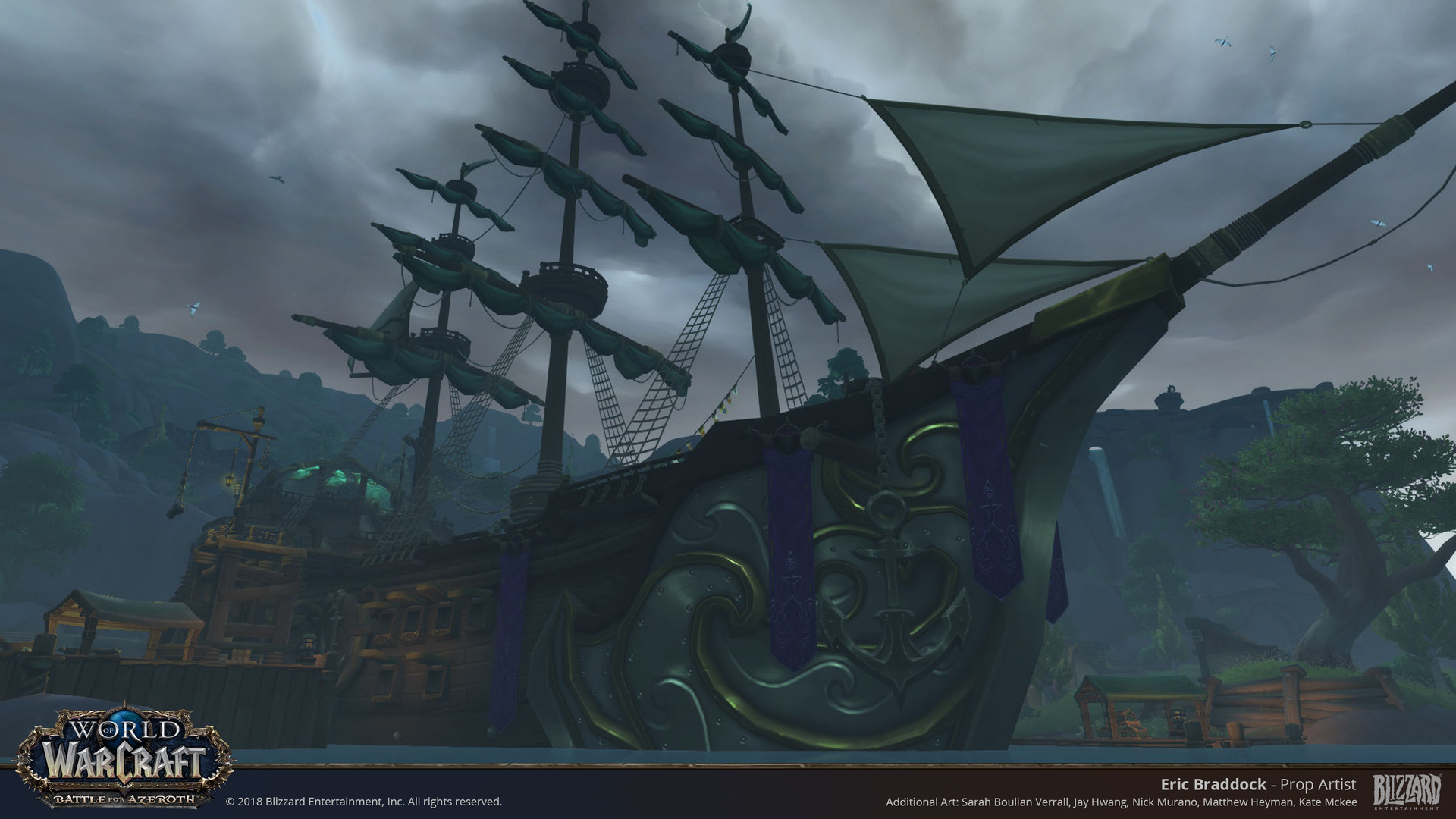 Eric Braddock - Kul Tiras/Proudmoore Ships - World of Warcraft: Battle ...