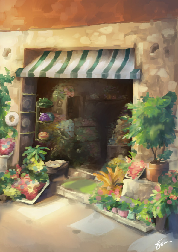 ArtStation - Flower Shop